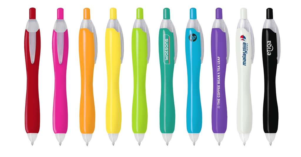 BUBBLE - Plastic Ball Pen | Promotional Pens - Ideahouse